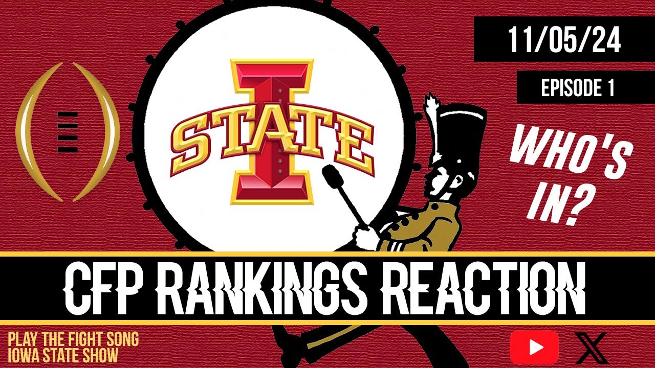 College Football Playoff Rankings Reaction - Iowa State - YouTube