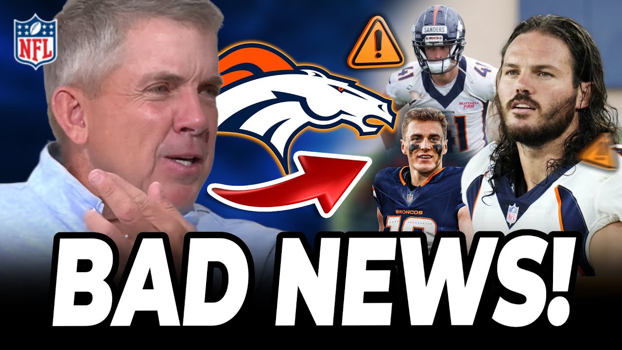 🔴BREAKING NEWS: DENVER BRONCOS NEWS TODAY 2025 NFL - SEAN PAYTON - BO ...