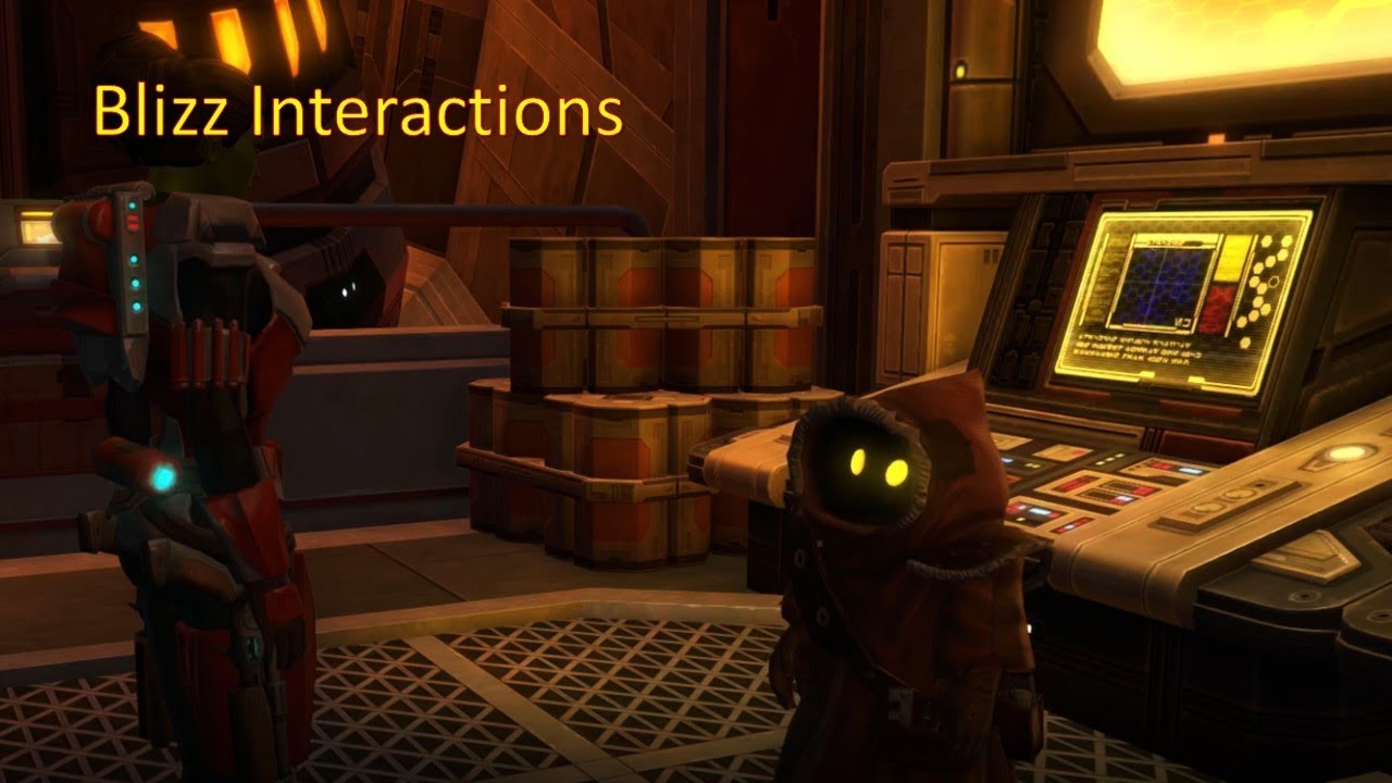SWTOR: Blizz Interactions - YouTube
