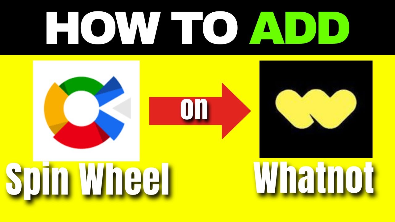 How to Add Spin Wheel on Whatnot (Free Guide) - YouTube