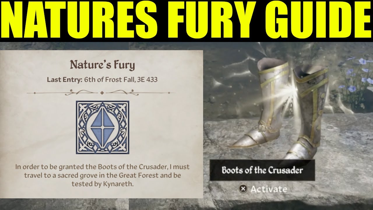 Natures fury quest guide oblivion remastered | How to get the boots of ...
