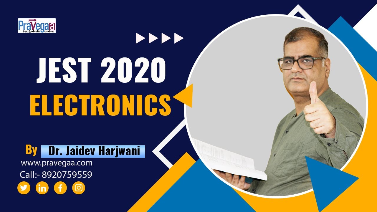 Q.10 Part A, JEST 2020, ELECTRONICS - YouTube