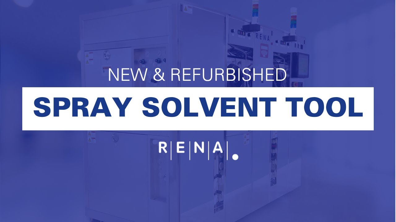 RENA Spray Solvent Tool, New & Refurbished - YouTube