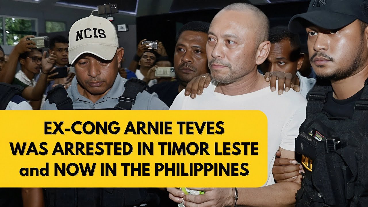 EX-CONG ARNIE TEVES WAS ARRESTED IN TIMOR LESTE and NOW IN THE ...
