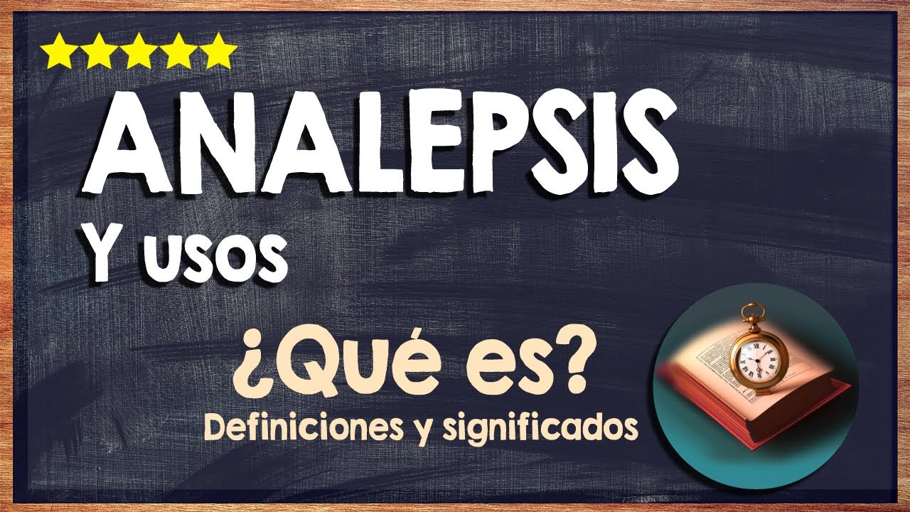 🙏 ¿Qué es analepsis? - Conoce en qué casos se usa la analepsis 🙏 - YouTube