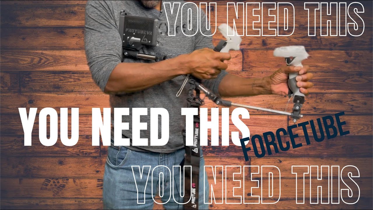 You Need This! ForceTube Gunstock from Protube VR Feel the RECOIL ...
