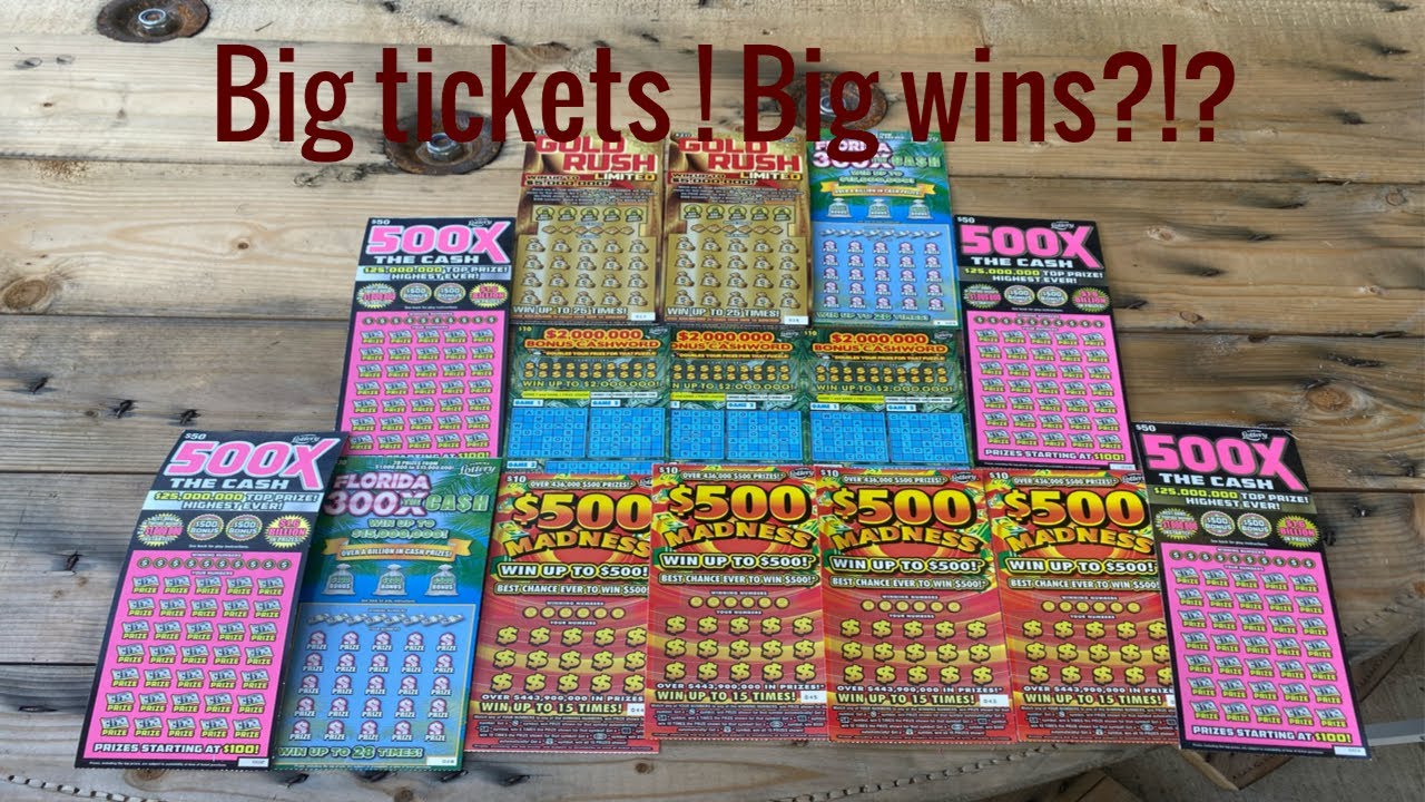 Most expensive Florida lottery scratch off tickets! - YouTube