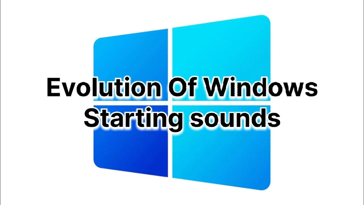 Evolution Of Windows Startup sounds - YouTube