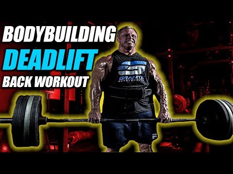 How To Deadlift like a Bodybuilder | Back Workout