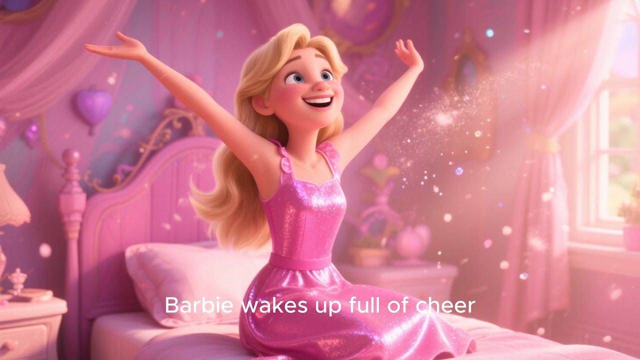 “Barbie’s Magical Pink Day 🎀 Kids Poem Sparkle & Fun Learning Rhyme ...
