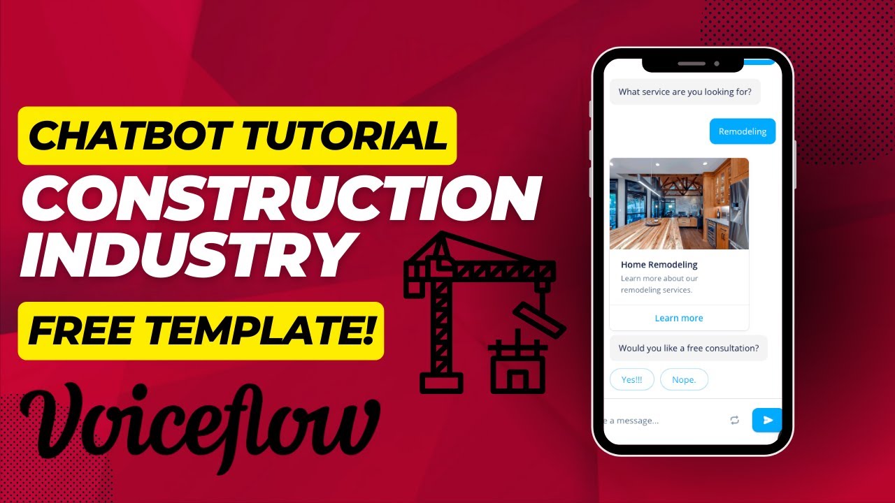 AI Chatbot for the Construction Industry [Free Template] - YouTube