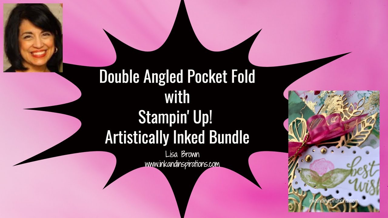 Double Angled Pocket Fun Fold Card - YouTube