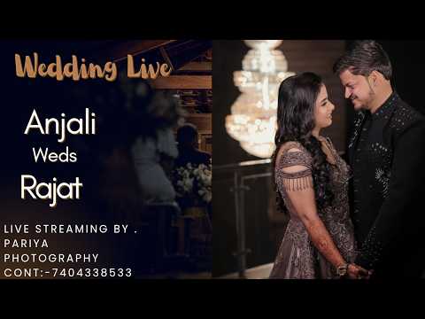Anjali & Rajat . Wedding Live by Priya Photography Shahbad Cont:-7404338533