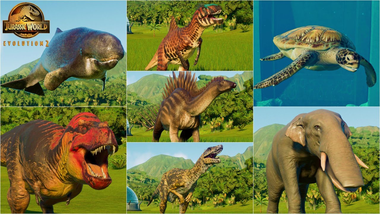 ALL 59 MODDED DINOSAURS, REPTILES AND PREHISTORIC ANIMALS | Episode 5 ...