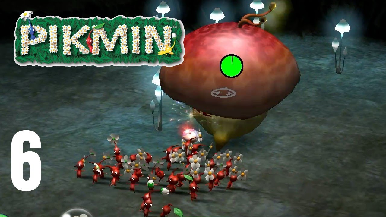 Mushrooms and Spiders | Pikmin [6] - YouTube