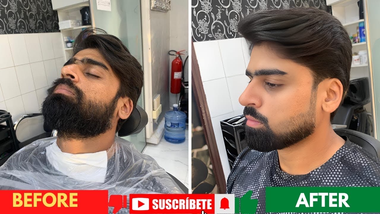 How to do a skin Fade beard setting #BeardTutorial #SharpLook # ...