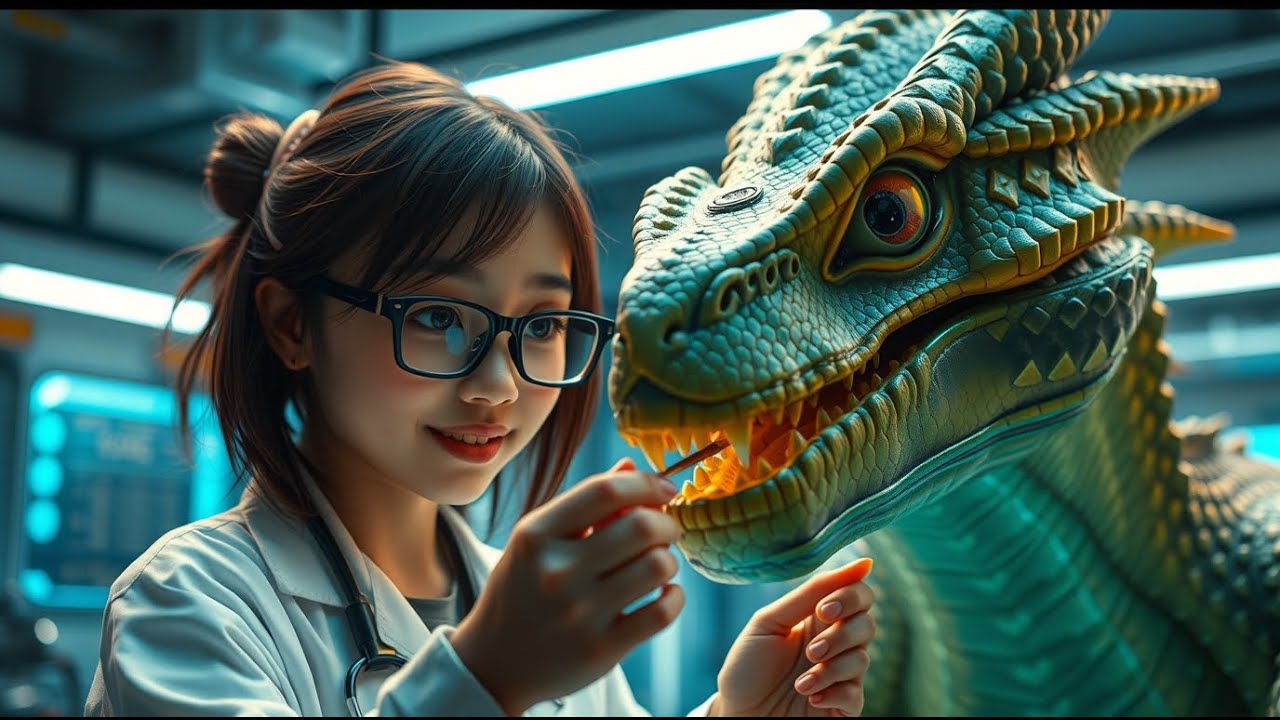 Aww, You Cute Alien Dragon — Let Me Fix Your Tooth,’ Said the Nerdy ...