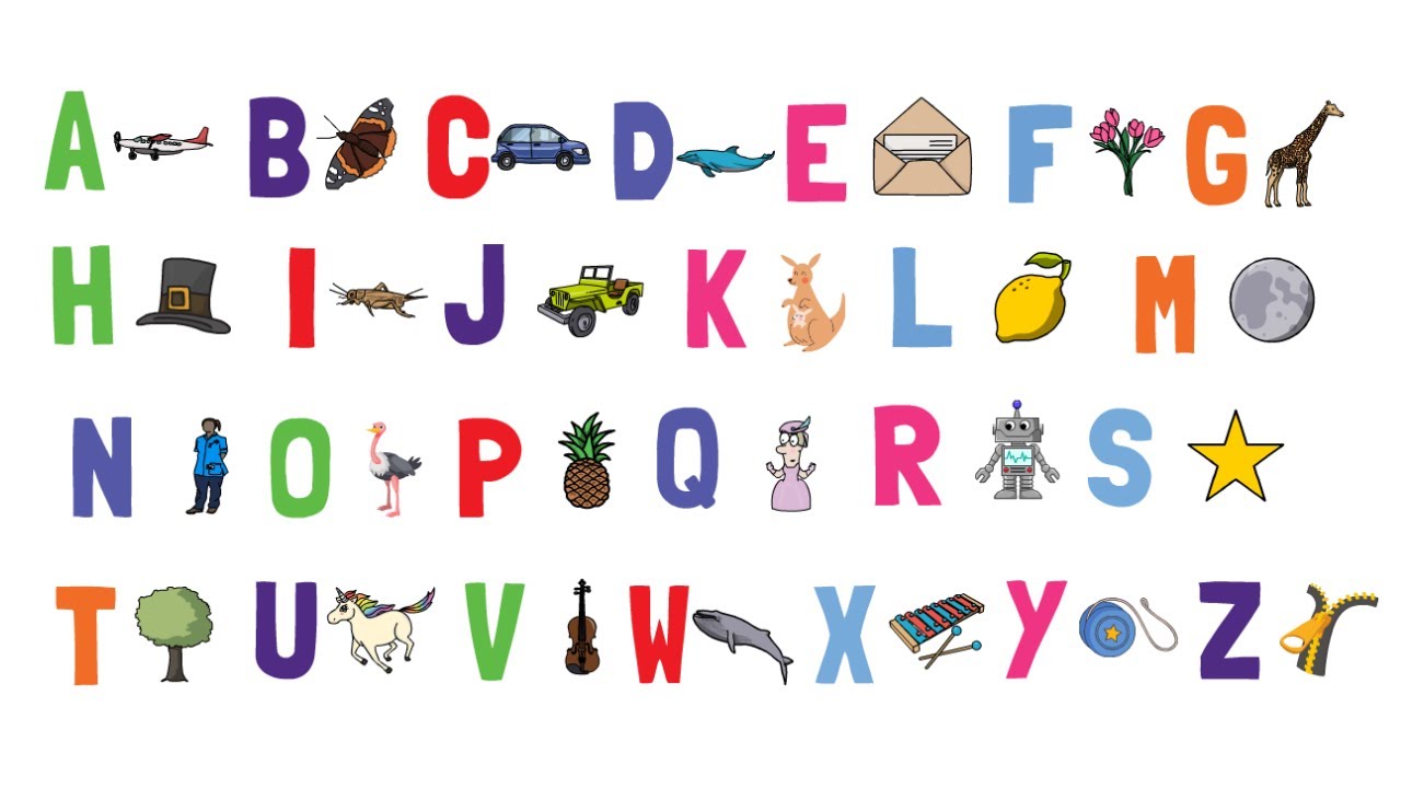 ABCD in English | Read and Write The Alphabet | Learn English | A to Z ...