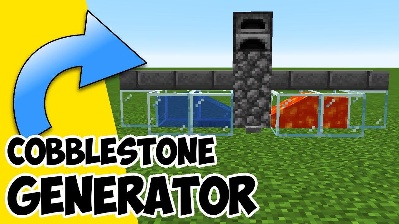 Wie baut man einen Cobblestone Generator in Minecraft | Minecraft ...