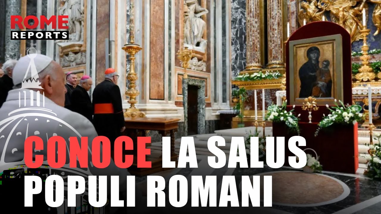 La historia detrás de la Salus Populi Romani, la patrona de Roma - YouTube