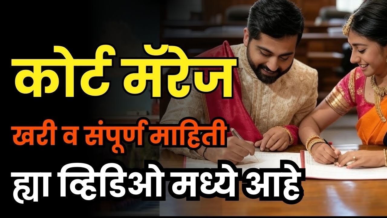 Court marriage process Marathi in Maharashtra love marriage online ...