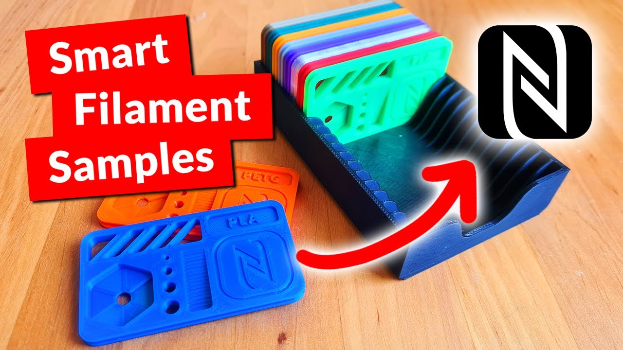 Das ULTIMATIVE Smarte Filament Muster! | Smart Color Samples mit NFC ...
