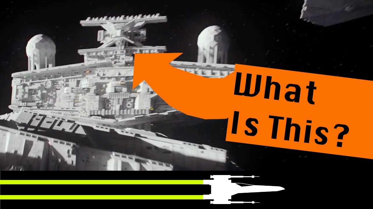 Anatomy Of A Star Destroyer | Communications/Tractor Beam Tower | Star ...