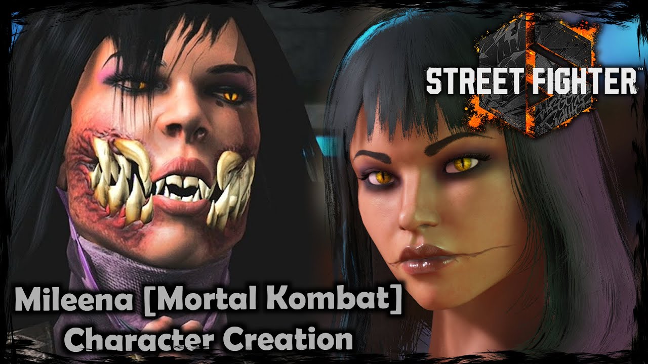 STREET FIGHTER 6 || Mileena [Mortal Kombat] - Female Character Creation ...