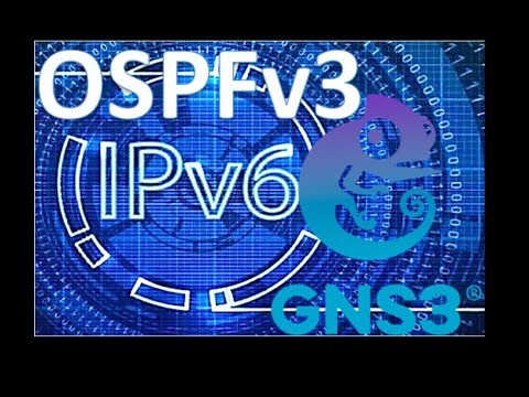 Configuracion OSPFv3 IPv6 en GNS3 Routers CISCO, HP, JUNIPER y BROCADE - YouTube