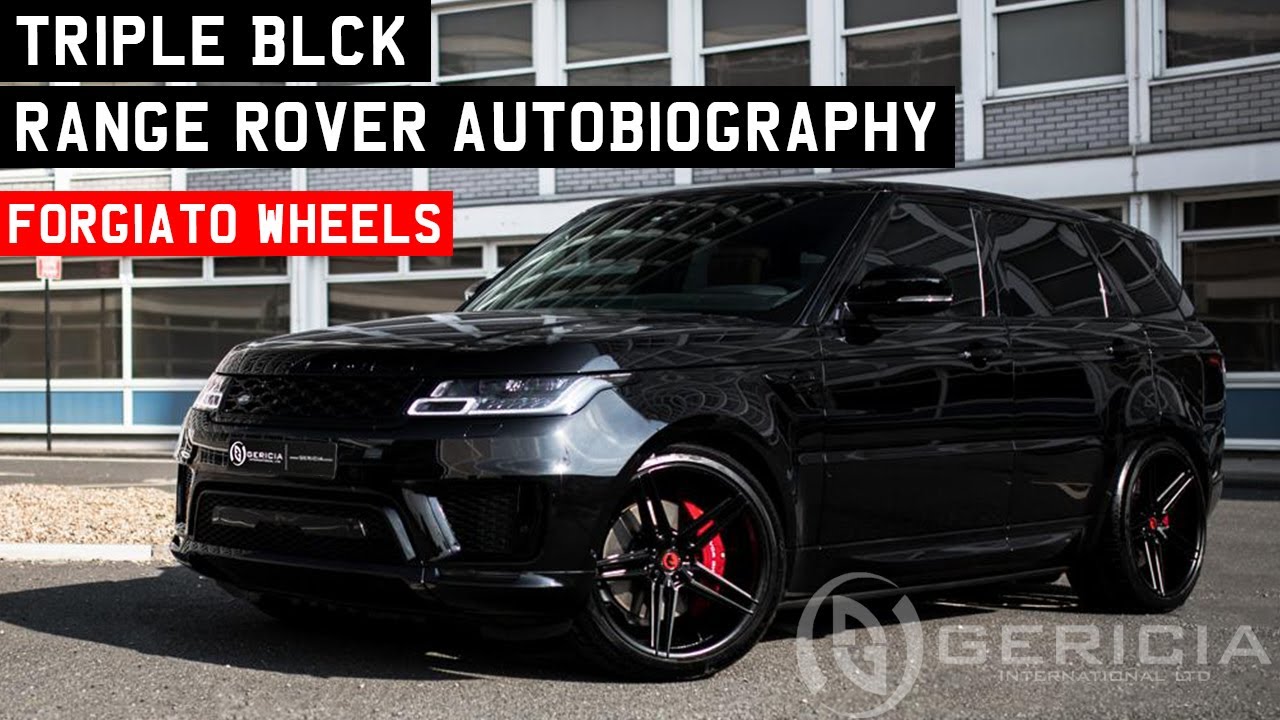 Range Rover Sport Autobiography on Forgiato Wheels by GERICIA - YouTube