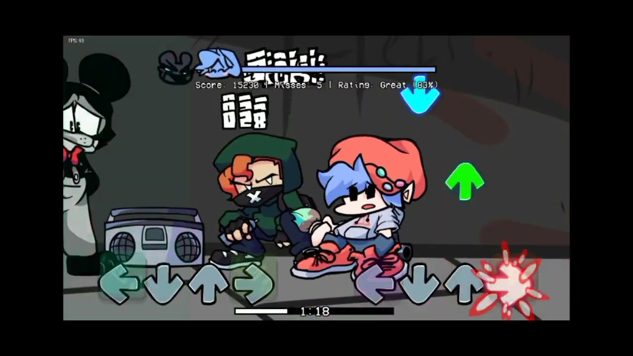 fnf vs soft mickey mouse android gama media y alta y por ahi baja v ...