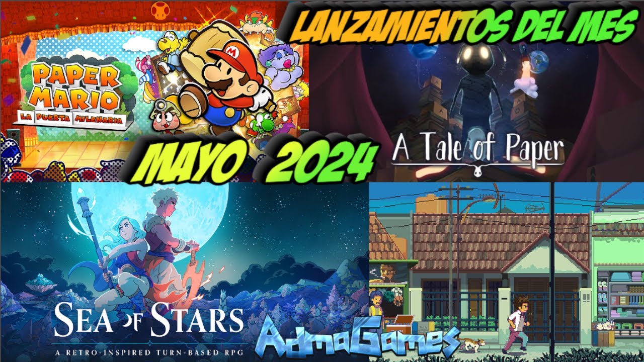 ¡LANZAMIENTOS DEL MES: MAYO 2024! | Nintendo Switch | Xbox | PS4 | PS5 ...