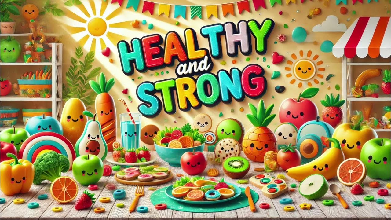 Healthy and Strong Children's song About Healthy Eating - YouTube