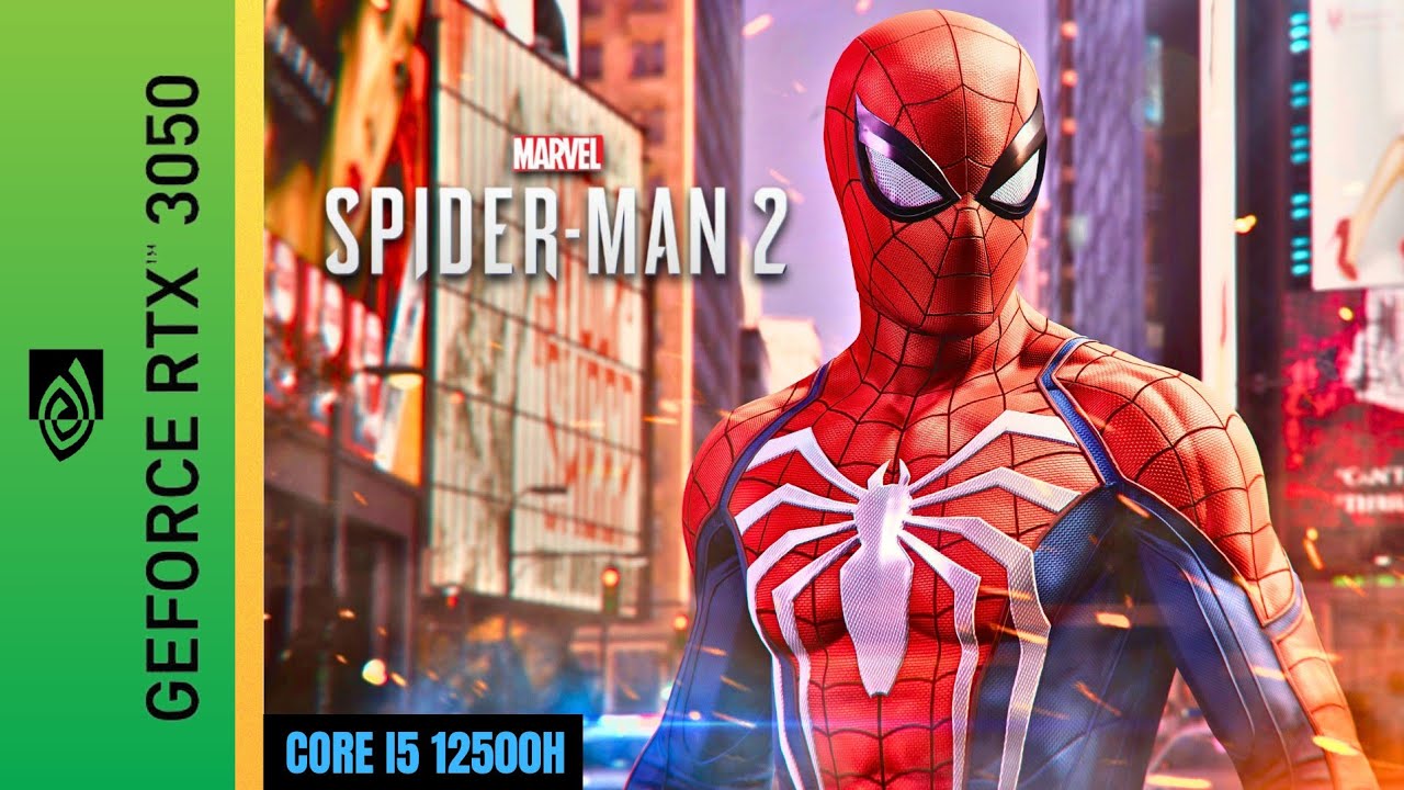 Spider-Man 2 | RTX 3050 Laptop | I5 12500H | 16GB Ram - YouTube