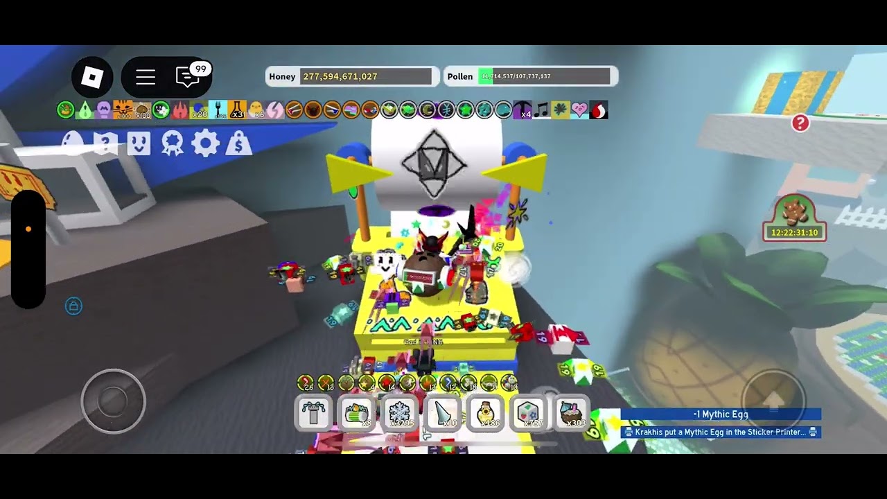 Mythic egg + Sticker printer = scam - YouTube