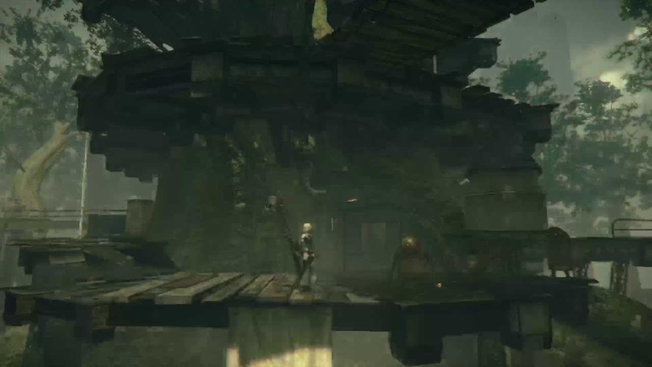 Nier automata 2b et s9 et a2 partie2 - YouTube