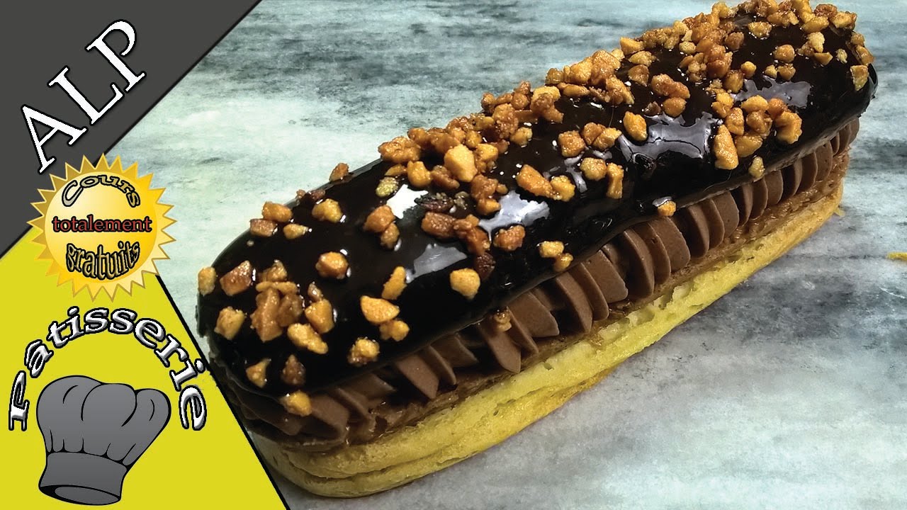 L'éclair chocolat avec son croquant et ses fèves caramélisées ...