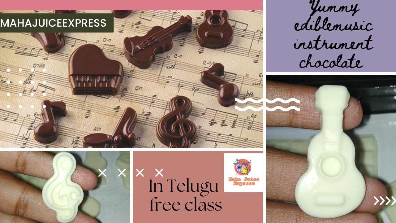 Delicious Musical Instruments Chocolates For Kids / MAHAJUICEEXPRESS ...