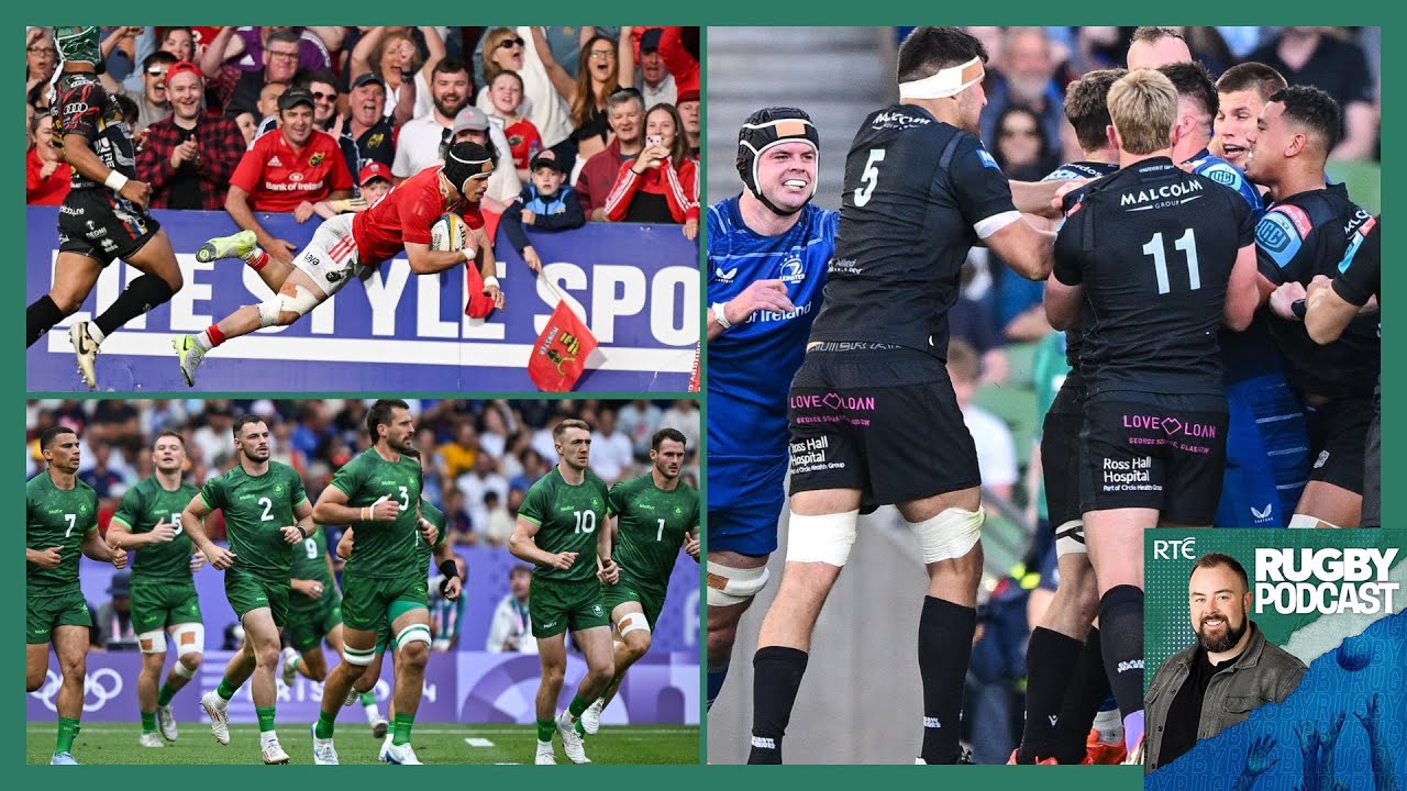 Munster survive, Leinster labour, plus unpacking the Sevens shutdown | RTÉ Rugby podcast - YouTube