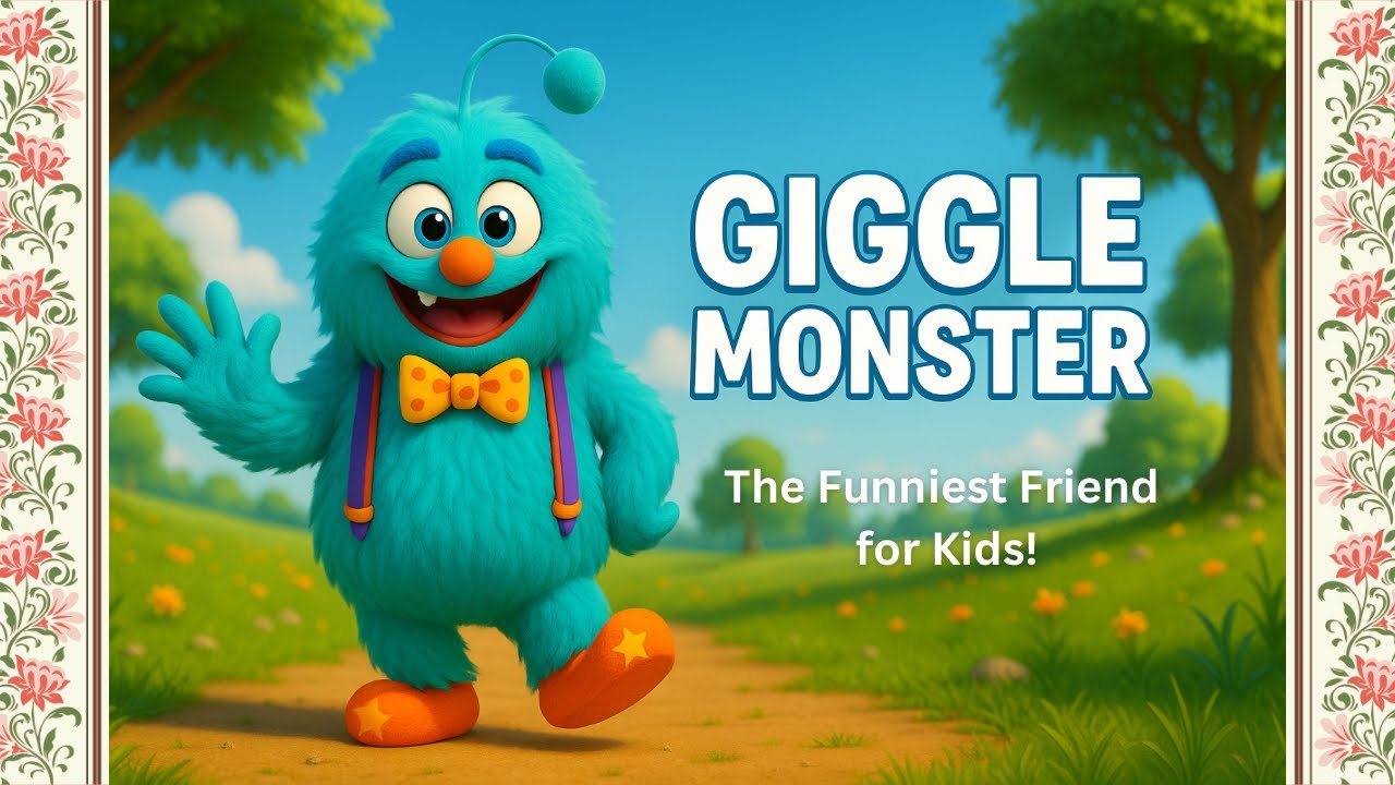 Let’s Laugh with Giggle Monster | Kids Poem for Fun & Joy | kids ...