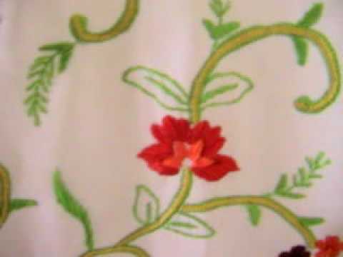 hand embroidery, handicraft, stitches from Multan, Pakistan.. - YouTube