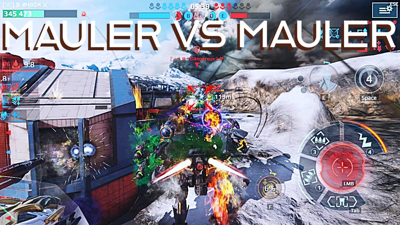 MAULER WARS---IRON STARS VS IRON STARS DUOS WAR ROBOTS - YouTube