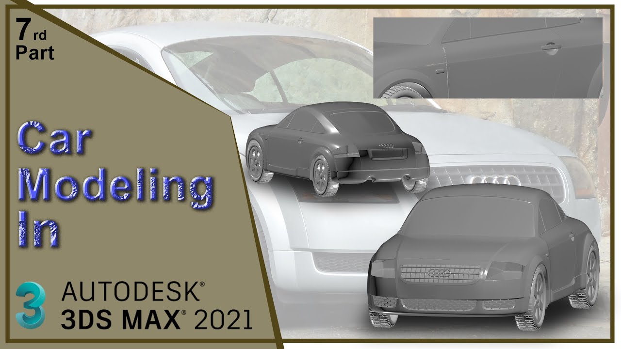 Car modelling tutorials in 3Ds max [Part 7] ||learning video|| - YouTube