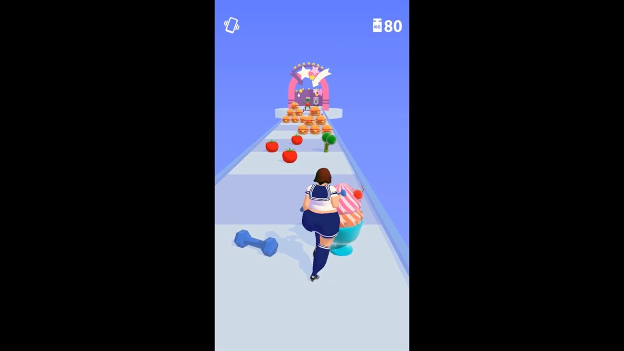Gameplay - Body Race - Game run - YouTube
