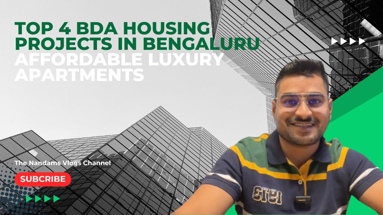 Top 4 BDA Housing Projects in Bengaluru - Affordable Luxury Apartments ...