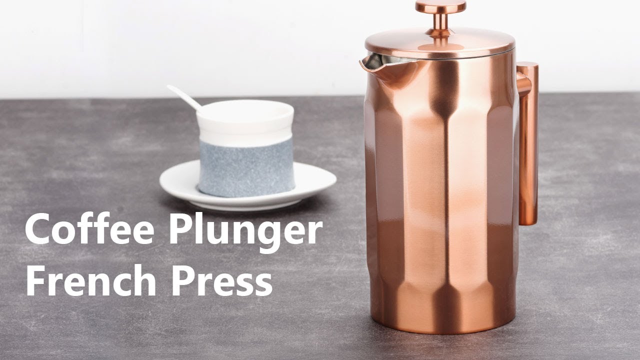 Double Walled Insulated Coffee Jug Filter Stainless Steel Coffee ...