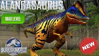 ALANGASAURUS NEW HYBRID DINOSAUR VIP UPDATE Max Level 40 Jurassic World ...