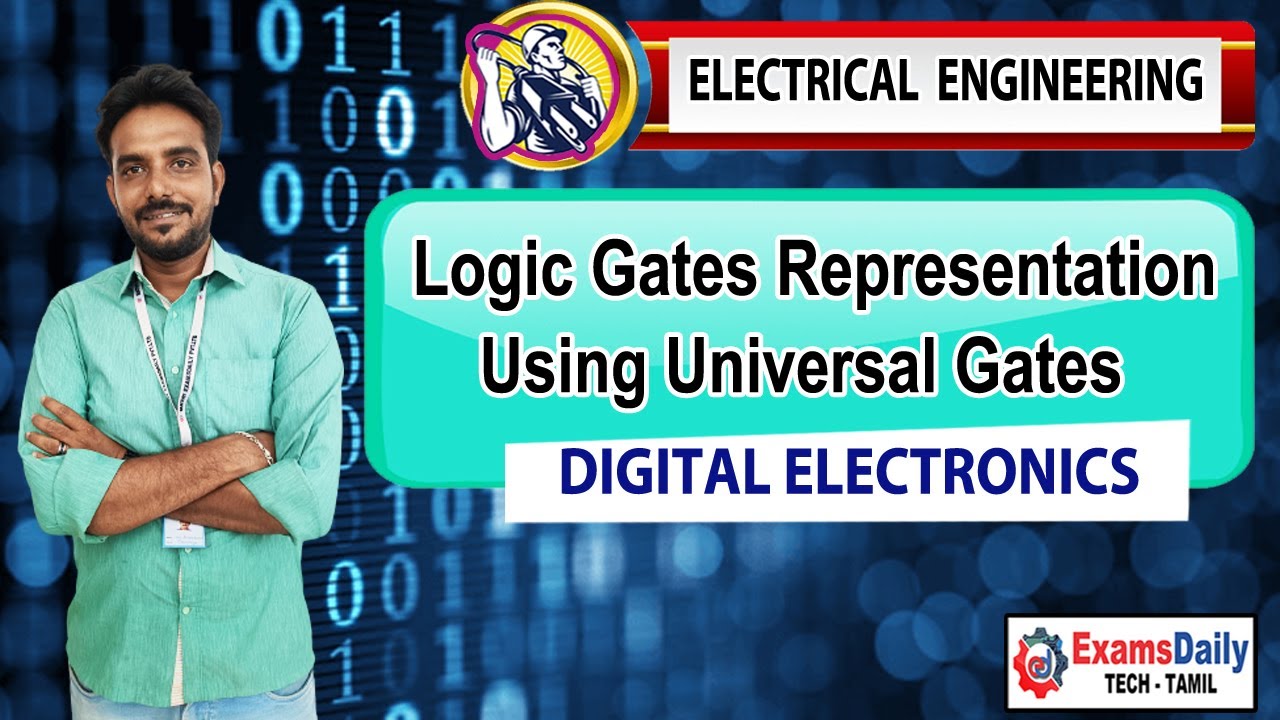 Digital Electronics: Logic Gates Representation Using Universal Gates ...