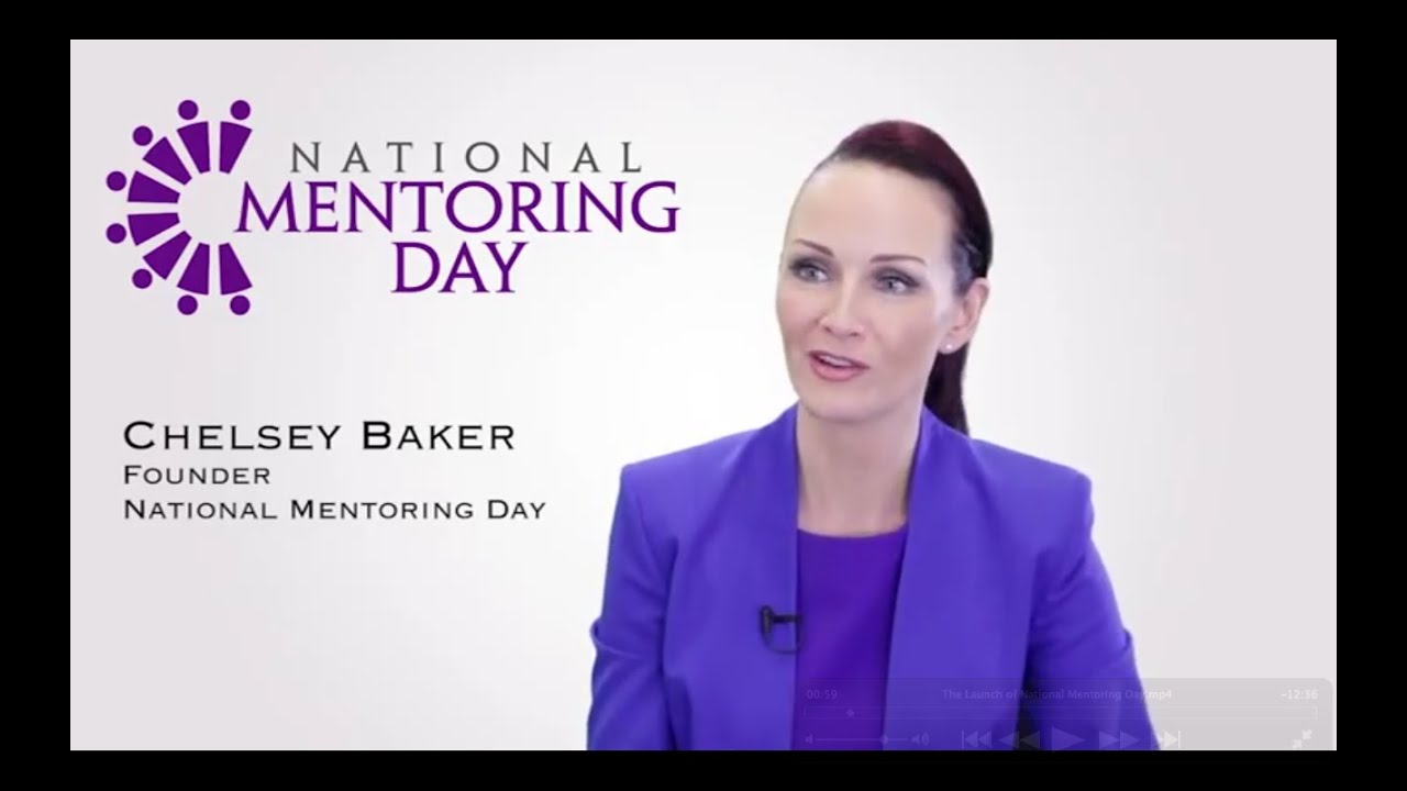 The Launch of National Mentoring Day - Chelsey Baker - YouTube