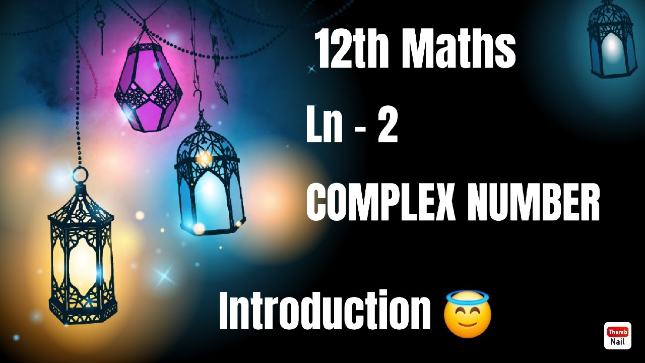 12th maths lesson-2 introduction - YouTube